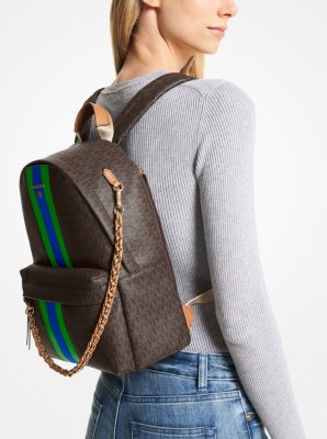 Slater Medium Logo Stripe Backpack