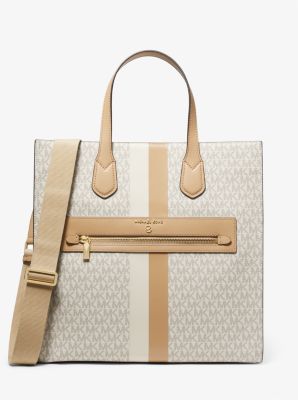 Kempner Large Logo Stripe Tote Bag | Michael Kors Canada [CA]