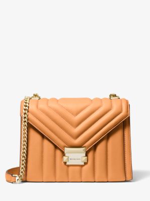 Michael kors whitney large quilted leather convertible shoulder bag store