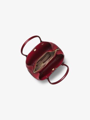 Mercer Gallery Medium Color-Block Leather Satchel | Michael Kors