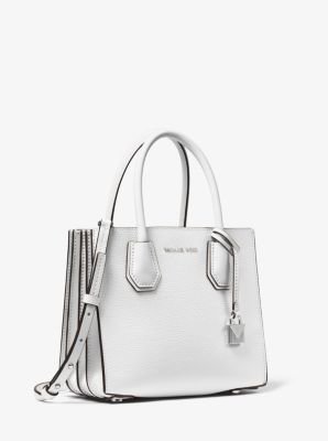 Michael kors mercer pebbled leather accordion crossbody store
