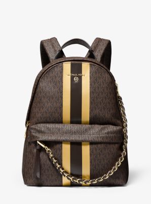 Slater Medium Logo Stripe Backpack