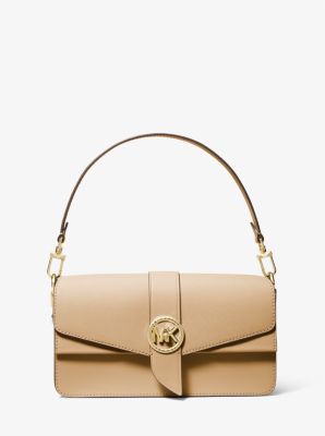 Greenwich Medium Saffiano Leather Shoulder Bag | Michael Kors [US]