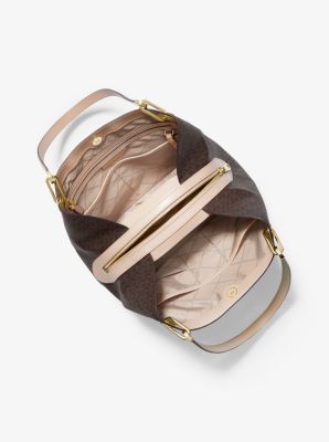 Raven Logo Shoulder Bag Michael Kors Canada