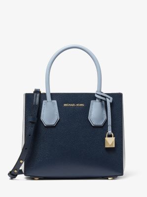 Michael Kors blue Mercer satchel crossbody like New!!! - munimoro.gob.pe