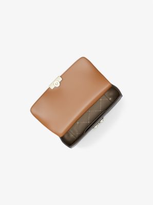 Geantă de umăr Tribeca de mici dimensiuni cu logo distinctiv de culoare ...