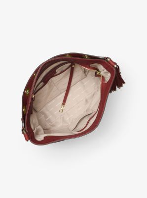 Michael kors large brooklyn shoulder bag store