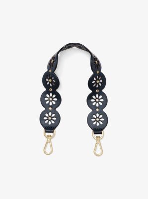 Floral Perforated Leather Mini Shoulder Strap | Michael Kors [US]