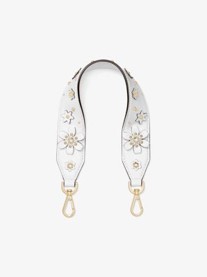 Floral Embellished Leather Mini Shoulder Strap | Michael Kors [US]