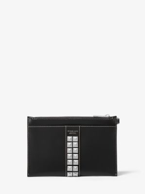 Michael kors studded wristlet store