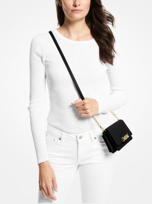 Heather Extra-Small Leather Crossbody Bag | Michael Kors