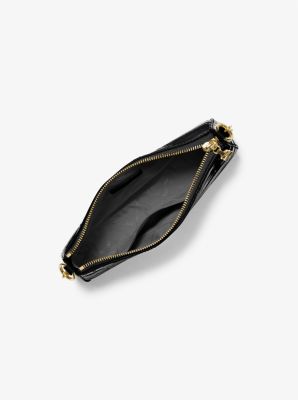 Empire Medium Crocodile Embossed Leather Chain-Link Shoulder Bag ...