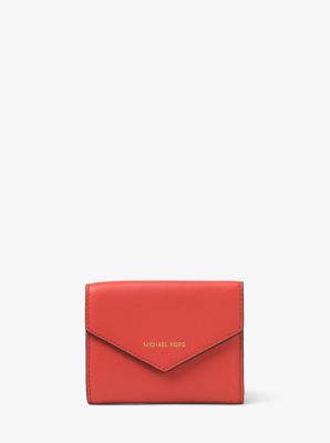 Small Leather Envelope Wallet Michael Kors