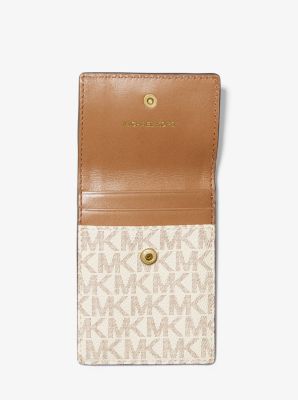 Jet Set Logo Card Case with Lanyard | Michael Kors Canada