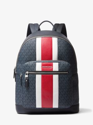 Hudson Logo Stripe Backpack | Michael Kors