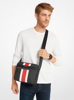 Mason Signature Logo Stripe Crossbody Bag | Michael Kors [GB]