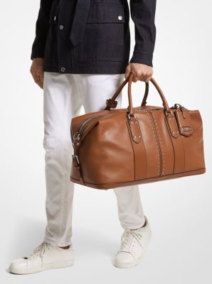 Astor Studded Leather Duffel Bag | Michael Kors