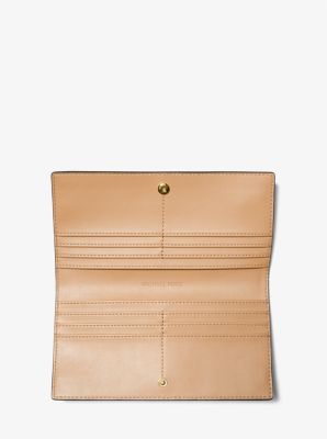 Reed Large Two-Tone Pebbled Leather Wallet | Michael Kors