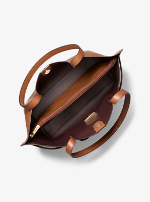 Shopper Emilia Large aus gekrispeltem Leder | Michael Kors