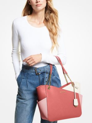 Michael kors color block tote store