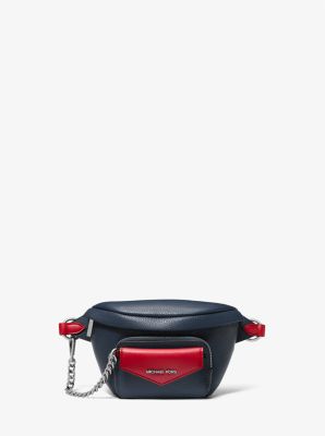 Maisie Large Pebbled Leather 2 in 1 Sling Pack Michael Kors