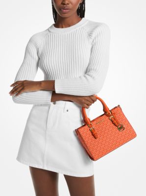 Charlotte Small 2-in-1 Signature Logo Satchel | Michael Kors