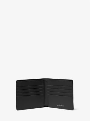 Cooper Logo Embossed Leather Billfold Wallet | Michael Kors Canada