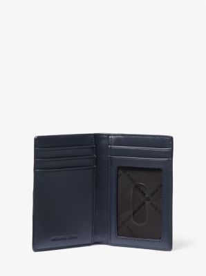 Signature Logo Stripe Bi-Fold Card Case | Michael Kors
