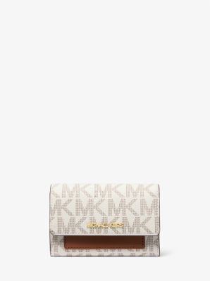 Jet Set Medium Signature Logo 2 in 1 Wallet Michael Kors