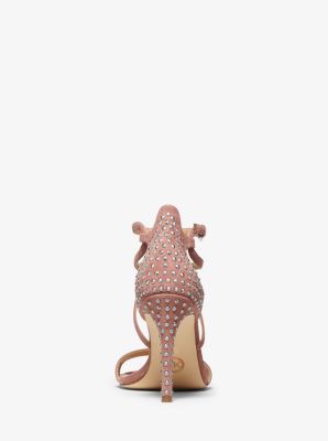 Michael michael kors raquel studded suede sandal store