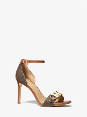 Izzy Embellished Logo Sandal | Michael Kors