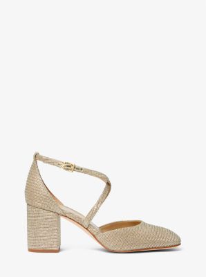 Giada Glitter Chain-Mesh Pump | Michael Kors [US]