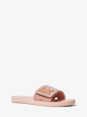 MK Logo Chain Mesh Slide | Michael Kors Canada [CA]