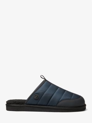 Anders Quilted Nylon Slipper | Michael Kors Canada