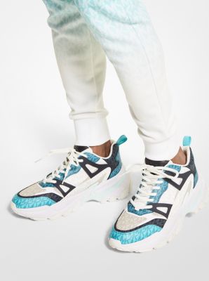 Nick Color-Block Logo Trainer | Michael Kors