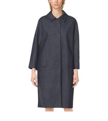 Denim Balmacaan | Michael Kors Canada [CA]