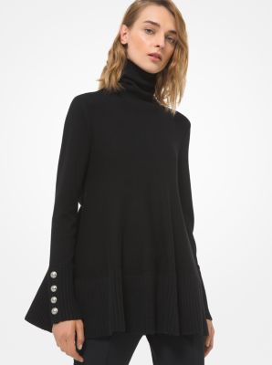 Embellished Cashmere Turtleneck Sweater Michael Kors Canada