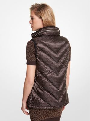 Reversible Logo Print Quilted Vest | Michael Kors [GB]