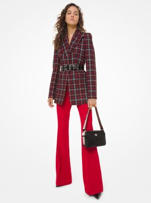 Window Pane Wool Blazer | Michael Kors Canada [CA]