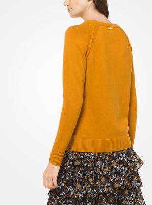 Wool-Blend Sweater | Michael Kors Canada