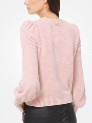Ribbed Velvet Pullover | Michael Kors Canada