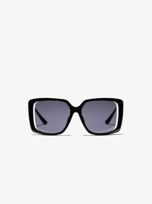 Michael Kors Bellamonte MK 2238U Oversized Black Sunglasses