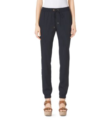 Grommet Twill Track Pants | Michael Kors Canada